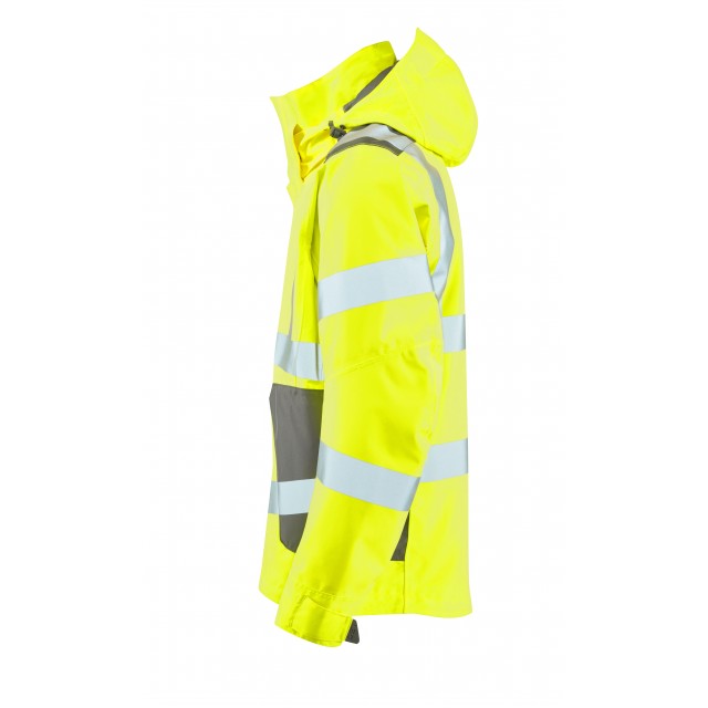 ISO 20471 Class 3 Breathable Jacket Yellow EcoViz